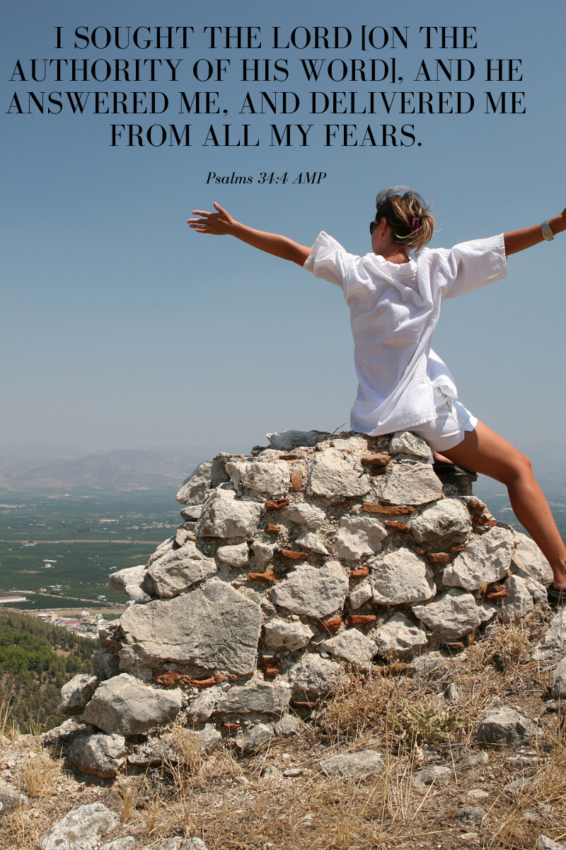 Stepping out of fear into my hiding place – Desiring for More