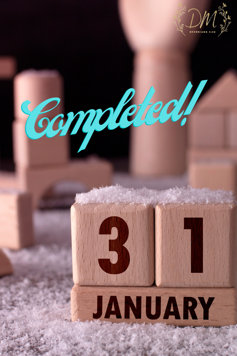 31 Days in…now what? – Desiring for More